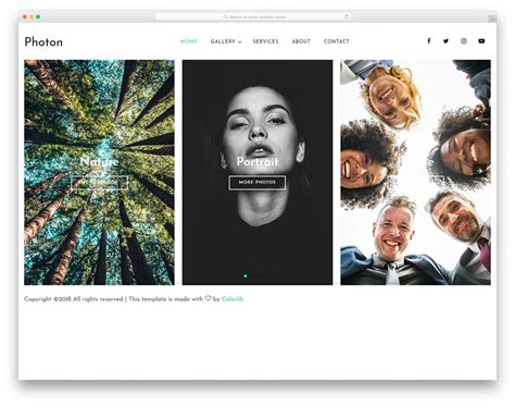 Free Bootstrap Gallery Templates To Mesmerise Visitors Avasta