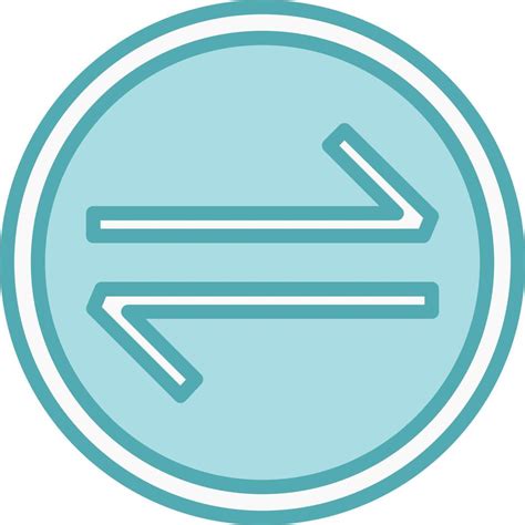 Right Left Arrow Vector Icon 16410482 Vector Art At Vecteezy