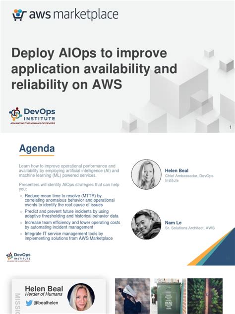 deploy aiops to improve application availability and reliability on aws