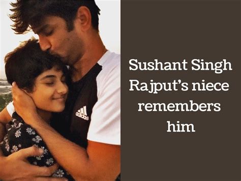 Ssr Niece Emotional Note Sushant Singh Rajputs Niece Katyayni Arya