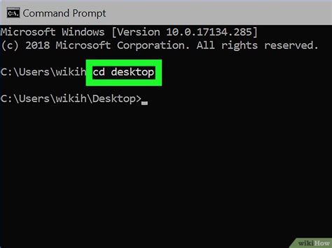 สร้างและลบไฟล์และโฟลเดอร์ด้วย Command Prompt ของ Windows Wikihow