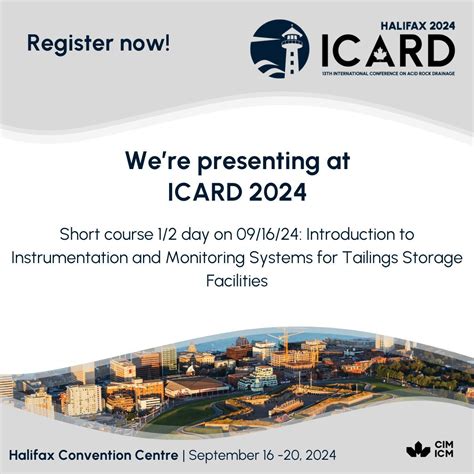 Gkm Consultants On Linkedin Geotechnical Mining Icard2024