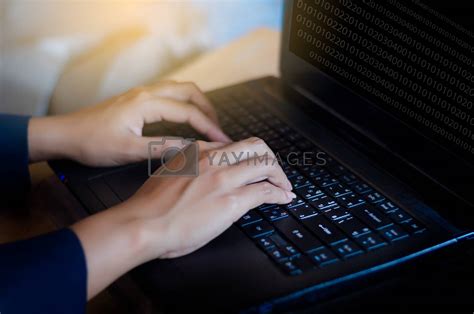 Press Enter Button On The Computer Business Communication Network World Map Send Message