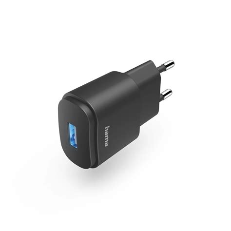 Oplader Met Usb A Aansluiting 6 W Zwart Hama