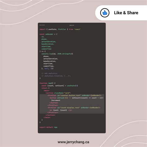 Jerry C On Linkedin 𝗥𝗲𝗮𝗰𝘁𝗷𝘀 Profiler Api 📈 My Ui Is Super Slow 🤔