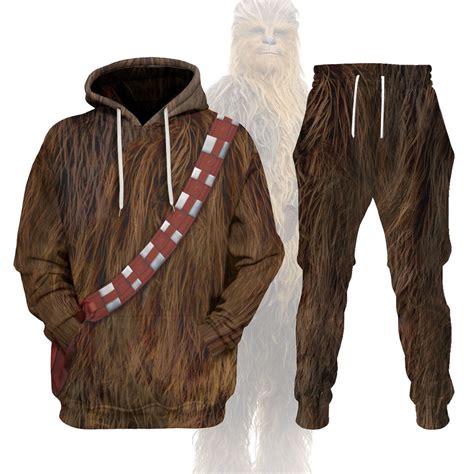 Homesizy Chewbacca Funny Cosplay Costume Hoodie