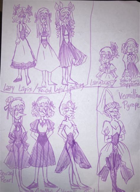 All My Current Steven Universe Ocs R Stevenuniverse