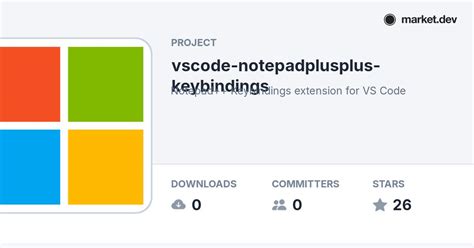 Vscode Notepadplusplus Keybindings Ecosystem Directory Marketdev