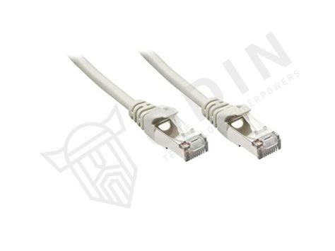 Patch Cord Categoria Cat5E UTP Colore Grigio 5 Mt Odin Store