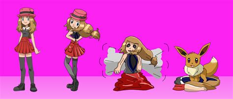 Serena Into Eevee By Stuanimeart On Deviantart
