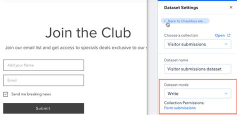 Cms Setting Up A Single Checkbox Input Element Help Center
