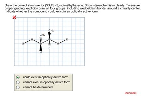 Solved Draw The Correct Structure For