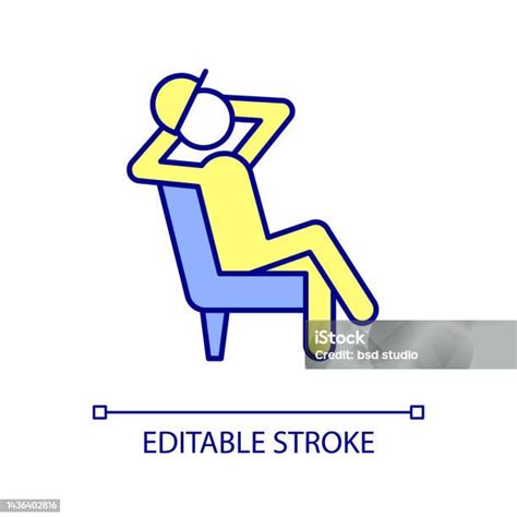 게으른 작업자 Rgb 색상 아이콘 가공의 인물에 대한 스톡 벡터 아트 및 기타 이미지 가공의 인물 개념 건설 현장 Istock