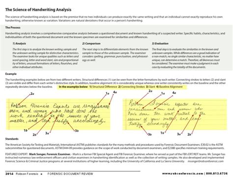 Name Handwriting Analysis Worksheet