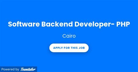 Mai Genena On Linkedin Senior Backend Developer Php Arabyads