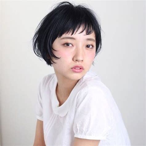 アシメ 前髪 ボブ CR