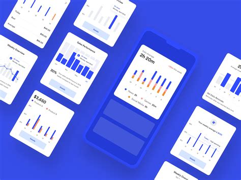 Dribbble Chart Graph Ui Ux Bar2  By Grace Saraswati