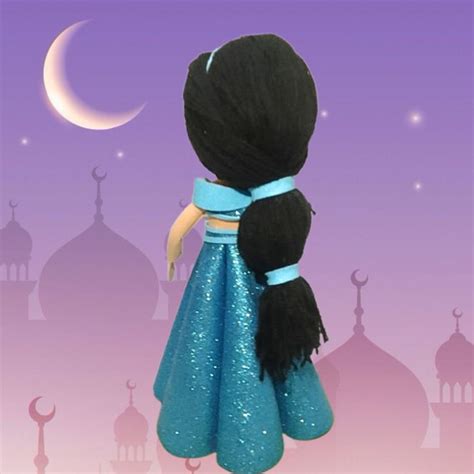 Princesa Jasmine Loja Mimmos Artes Elo7 Produtos Especiais