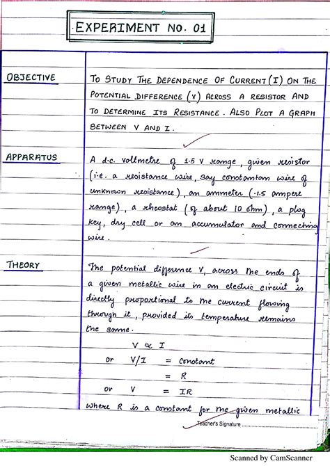 Solution Physics Practical Class 10 Cbsc 1 Studypool