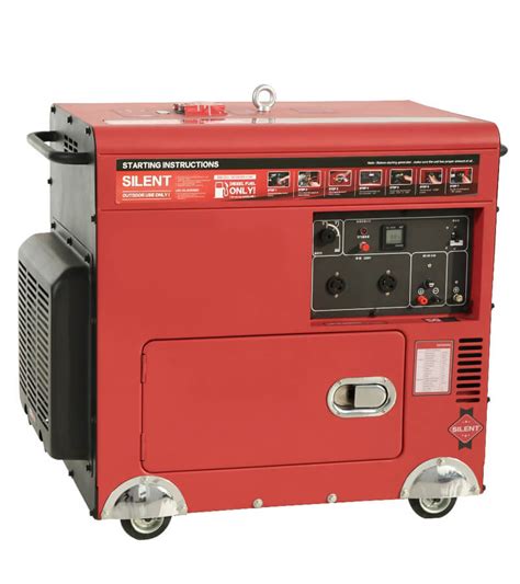 5kw Silent Type Air Cooled Diesel Generator Manufacturer Matchup