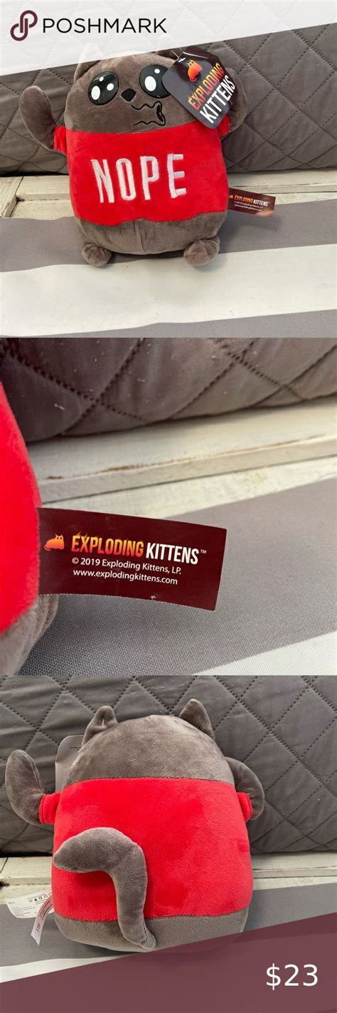 Exploding Kittens Plush In Exploding Kittens Kittens Plush
