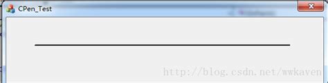 cpen绘制线条宽度大于1 的虚线 createpen的线类型 csdn博客