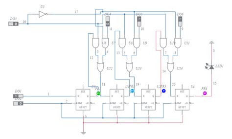 Piso Shift Register Circuit Diagram Circuit Diagram