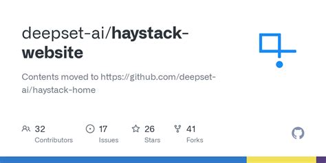 Github Deepset Aihaystack Website Contents Moved To Github