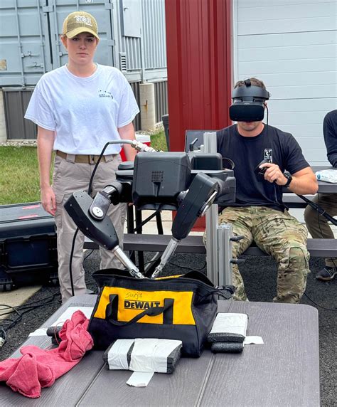 National Robot Rodeo Ropes In Emerging Eod Technologies Air Force Article Display