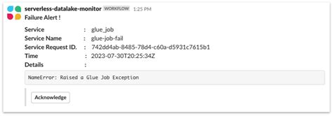 monitor data pipelines in a serverless data lake aws big data blog