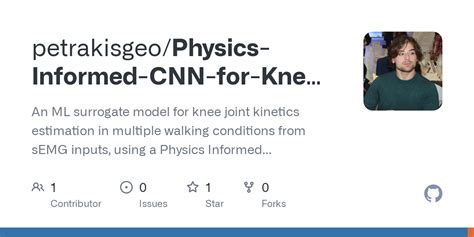 GitHub Petrakisgeo Physics Informed CNN For Knee Joint Kinetics Estimation From SEMG Signals