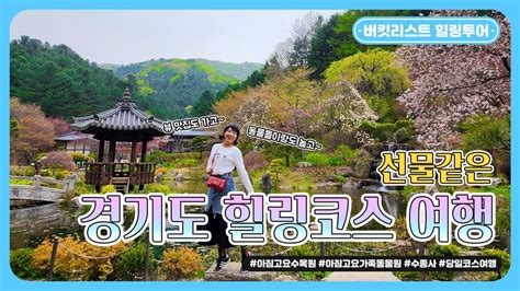 놓치면 후회하는 경기도 당일치기 봄 힐링여행💚 가족과 연인과 함께🐑 가성비 갑👍 버킷리스트 힐링투어 1편 Youtube