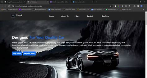 Mangala Parameswaran On Linkedin Webdevelopment Html Css Bootstrap Landingpage Vercel