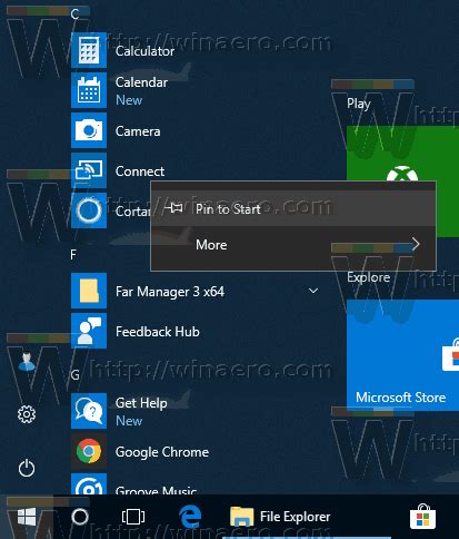 All Ways To Pin Apps And Folders To Start In Windows 10