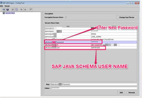 SAP JAVA SCHEMA PASSWORD CHANGE SAP BASIS SOLUTION