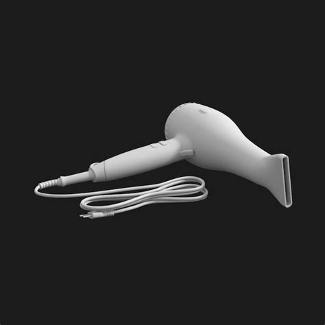 Free Hair Dryer 3d Models For Download Freepik