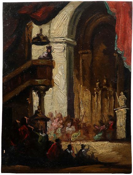 Eugenio Lucas Y Velázquez Church Interior With A Procession Church