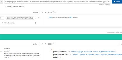 C Never Receiving Odata NextLink In Azure Active Directory Graph