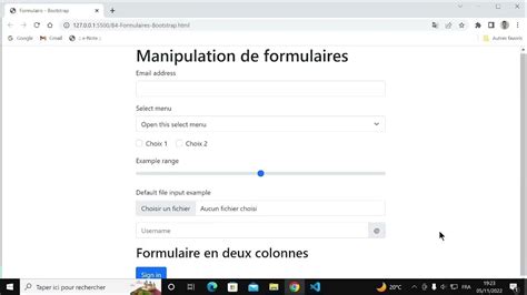 Bootstrap Darija V3 Formulaires Youtube