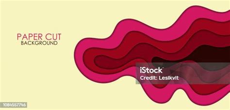 종이와 추상 배경 레이어를 잘라 벡터 일러스트입니다 소재 디자인입니다 종이 절단 텍스처 비즈니스 배너 전단지 포스터 브로셔 디자인 적용 0명에 대한 스톡 벡터 아트 및 기타