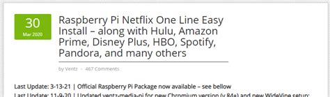 Raspbian How To Run Netflix On A Raspberry Pi Raspberry Pi Stack Exchange