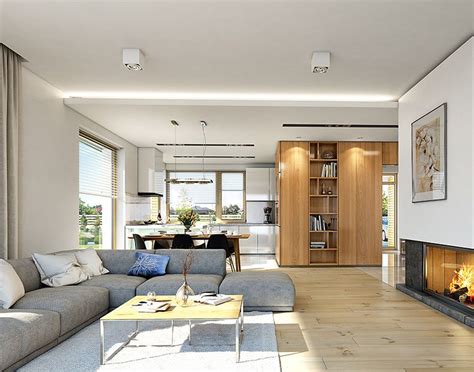 AS 2582 проект одноэтажного дома из газобетона с котельной и гаражом