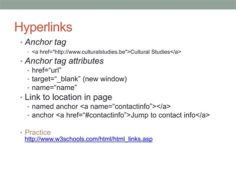 Lecture 2 Html Basics Ppt