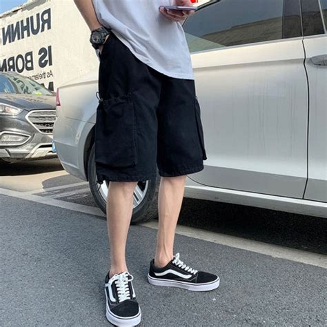 아웃나인 무료배송 On9ne 남성 밑단 조임 데일리 편한 바지 남자 카고 밴딩 반바지 남자 바지 팬츠