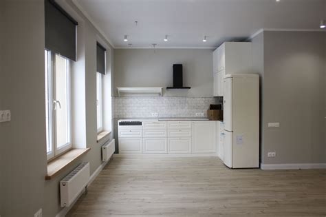 Просторная кухня в скандинавском стиле