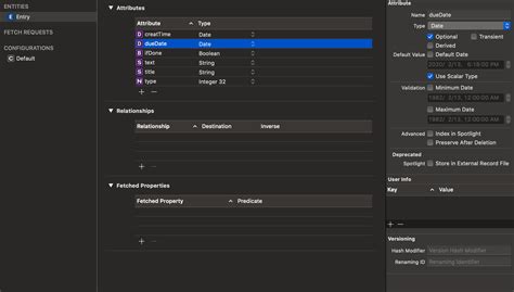 Swift Why Does A Type Date Attribute In Coredata Turns Out To Be Type Timeinterval In The