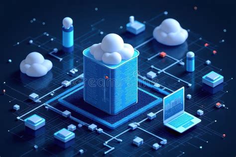 Mongodb Infrastructure Representation Stock Illustration Illustration