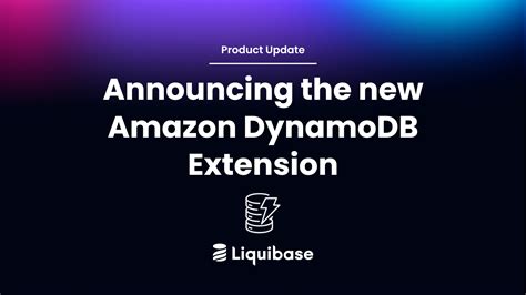 Announcing The New Amazon DynamoDB Extension