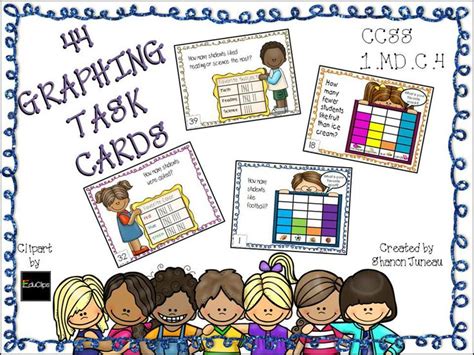 Graphing Game Task Cards Bar Graph Picture Graphs Tally Marks Interpreting Data Math Center