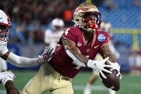 Florida State Receiver Keon Coleman Declares Nfl Draft Entry Amidst
